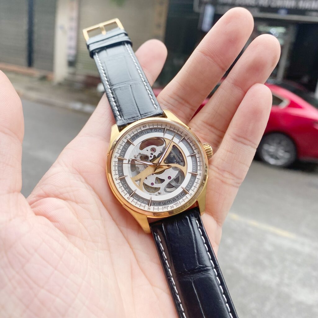 Hamilton Jazzmaster Viewmatic H42545551 98% – Đồng hồ chính hãng